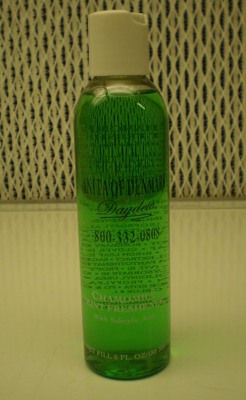Anita Of Denmark Chamomile Mint Freshener With Salicylic Acid 6oz/ 180 ...