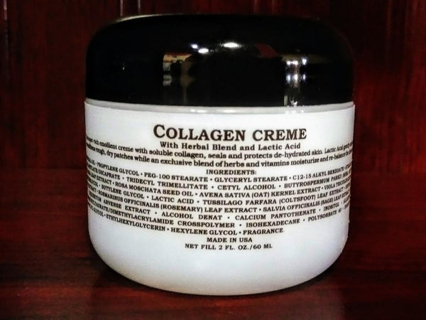 Anita of Denmark Collagen Creme With Herbal Blend and Lactic Acid 2oz ...